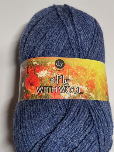 Yarn DY Choice 4 Ply With Wool. Dralon 8320989411119| eBay