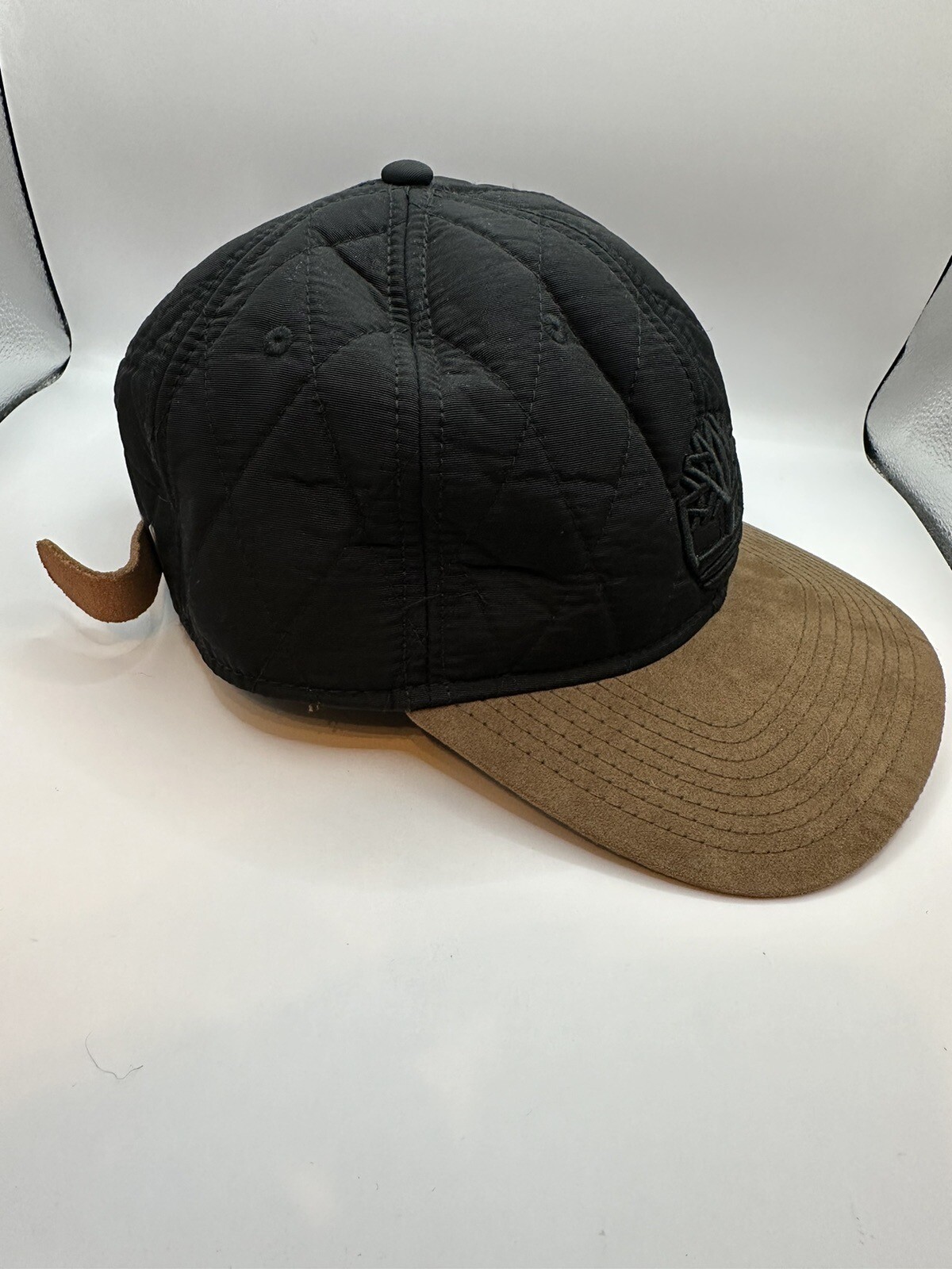 Timberland Quilted Baseball Cap Suede Bill Mens One S… - Gem