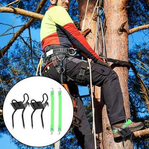 Spike Shoes Tree Climbers Climbing Claw Grip for Trees Pole | eBay