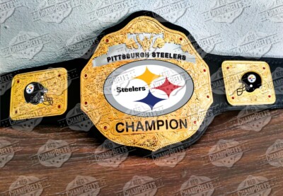 Pittsburgh Steelers NFL Championship Belt Adult Size 2mm Brass | eBay