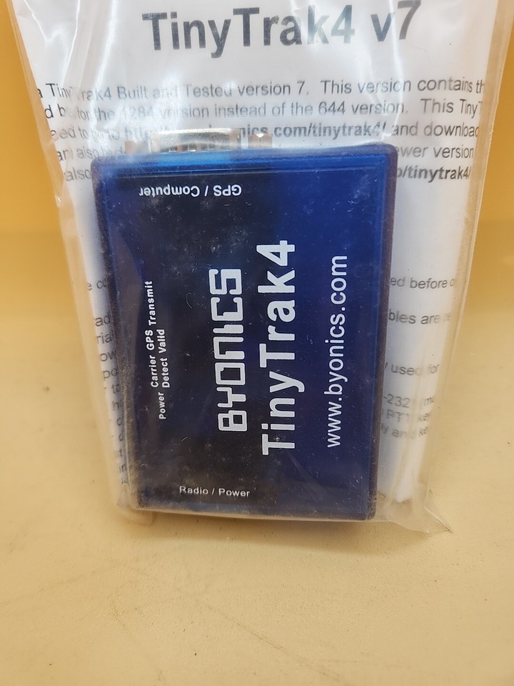 Byonics TinyTrak4 Carrier GPS / COMPUTER Radio APRS Tracker V 7 New | eBay
