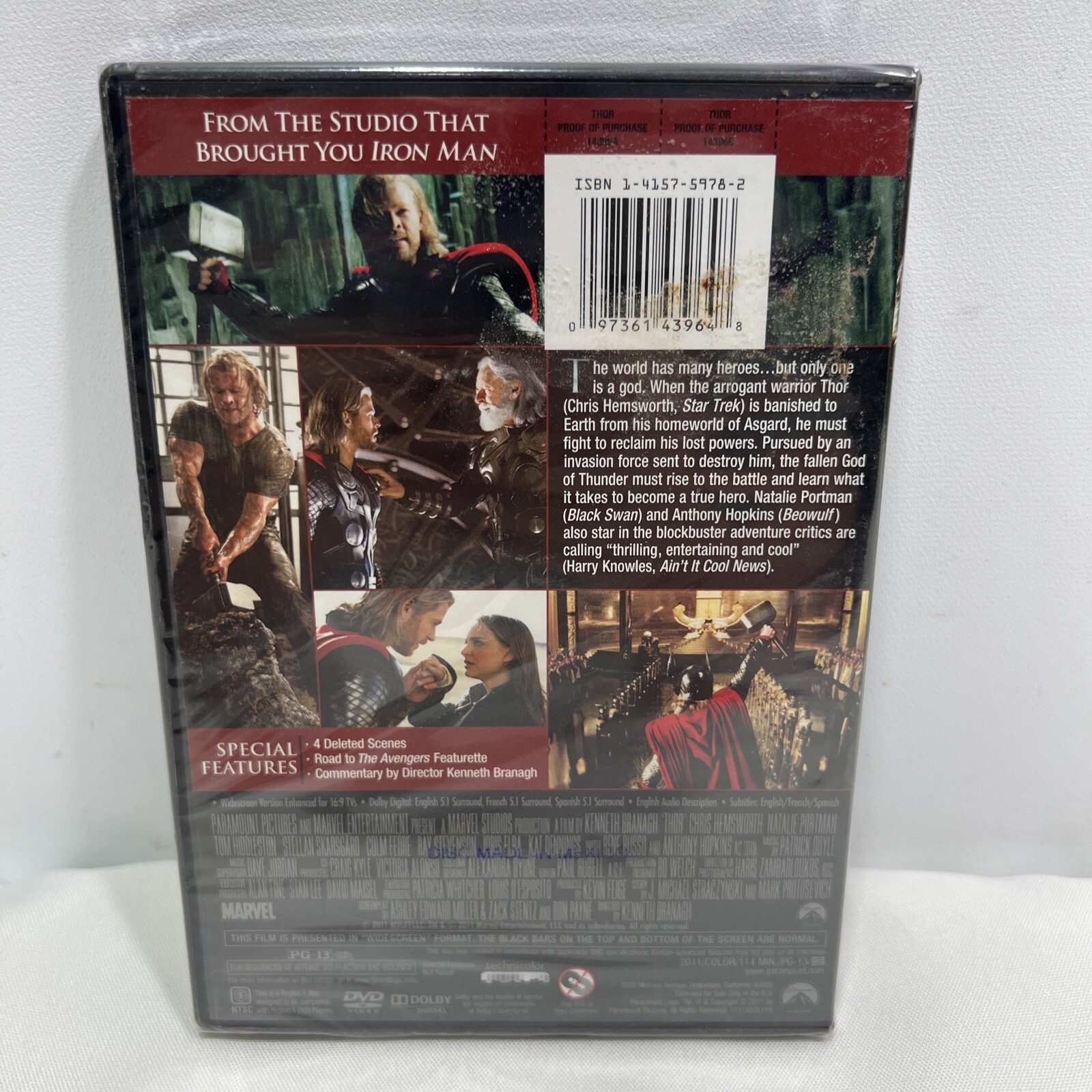 Thor (DVD, 2011) for sale online | eBay