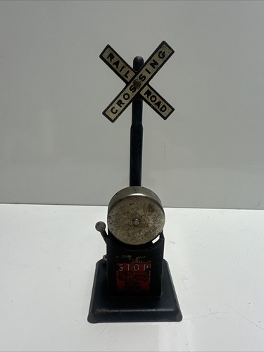Louis Marx & Co Bell Ringing Crossing Signal #418 - O Scale | eBay