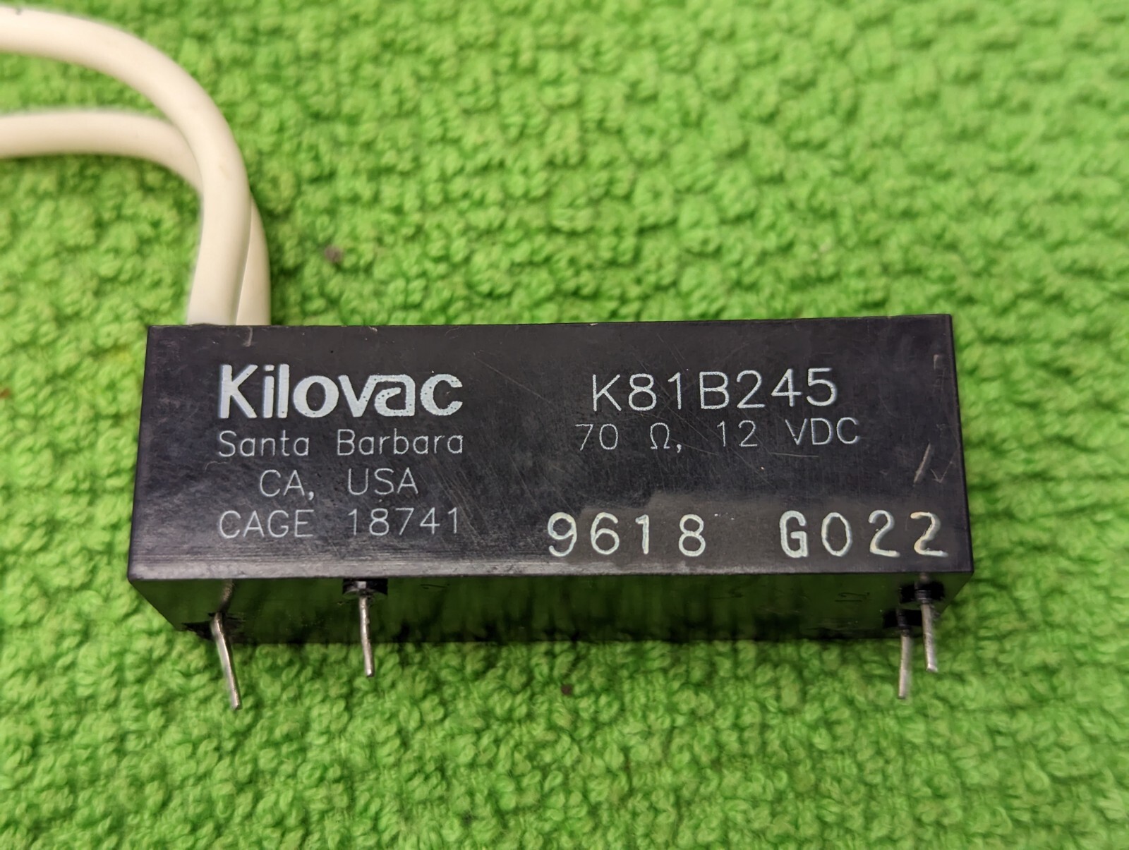Kilovac K81C245 High Voltage Relay 70Ï 12vdc XLNT for sale online | eBay