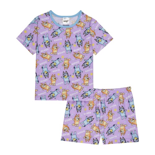 Bluey Girls Pyjamas, Bluey and Bingo PJs Set, Ages 2 to 8 Years Old ...