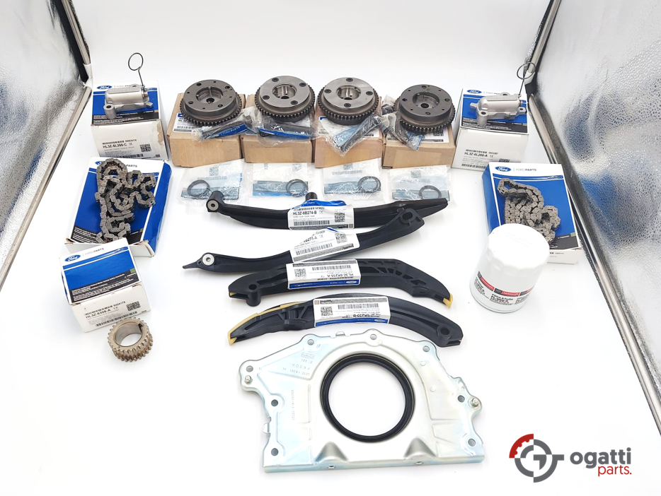 TIMING CHAIN KIT-27 PIECES OEM 3.5L DOHC TURBO F-150 RAPTOR EXPEDITION ...