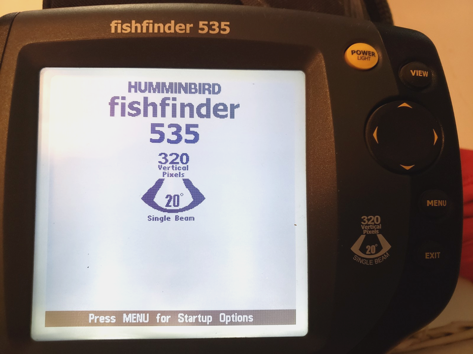Humminbird 535 Portable Fishfinder With Transducer And Manual | eBay