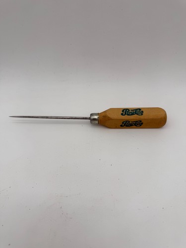 Vintage PEPSI COLA Advertising Ice Pick, Wood Handle | eBay