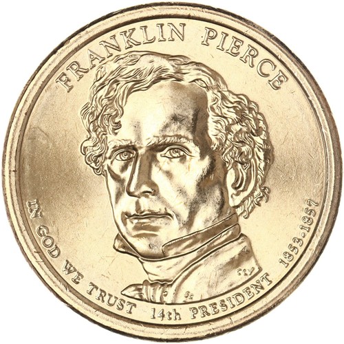 2010 D Presidential Dollar Franklin Pierce GM Clad US Coin | eBay