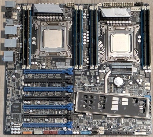 ASUS Z9PE-D8 WS motherboard 128GB RAM 2x E5-2620 CPU | eBay