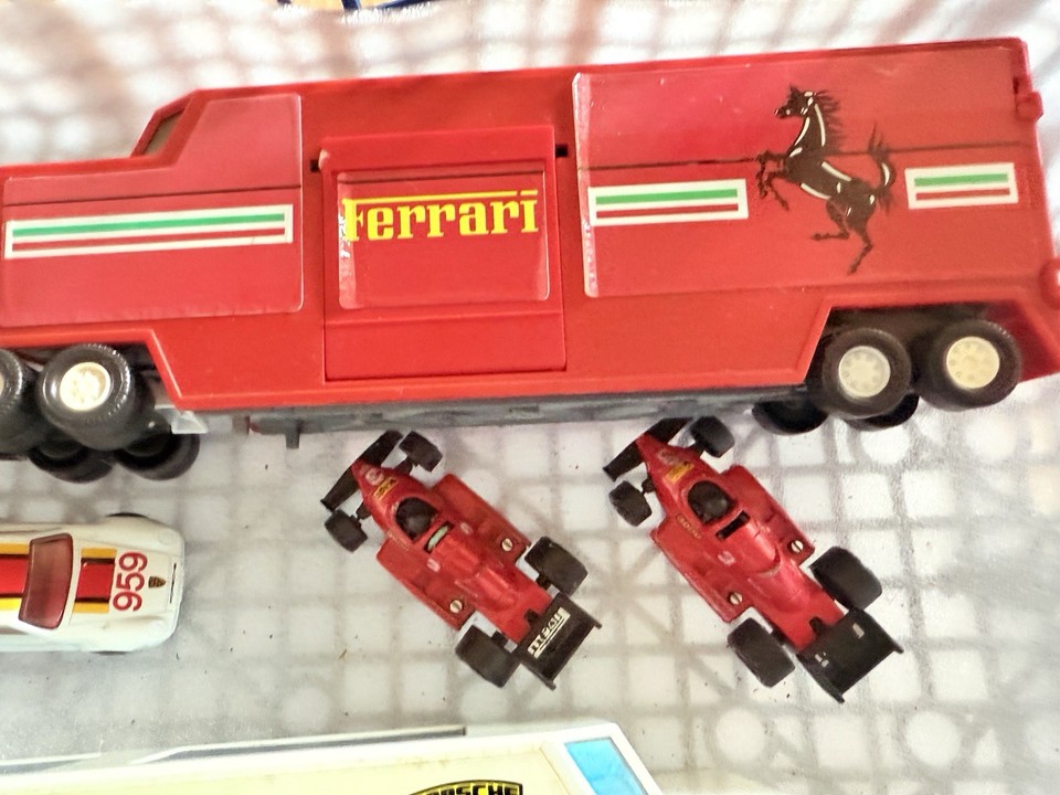 Vintage Lesney Matchbox Superking's Ferrari F1 Lorry & Porsche Job Lot ...