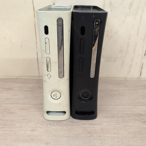 Lot Of 2 Microsoft Xbox 360 Consoles For Parts or Repair Power On Error ...