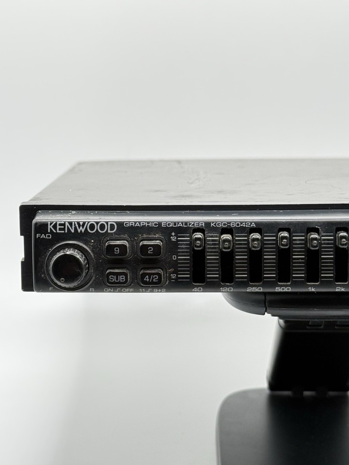 kenwood graphic equalizer kgc-6042a - 9 band Stereo Graphic Equalizer ...
