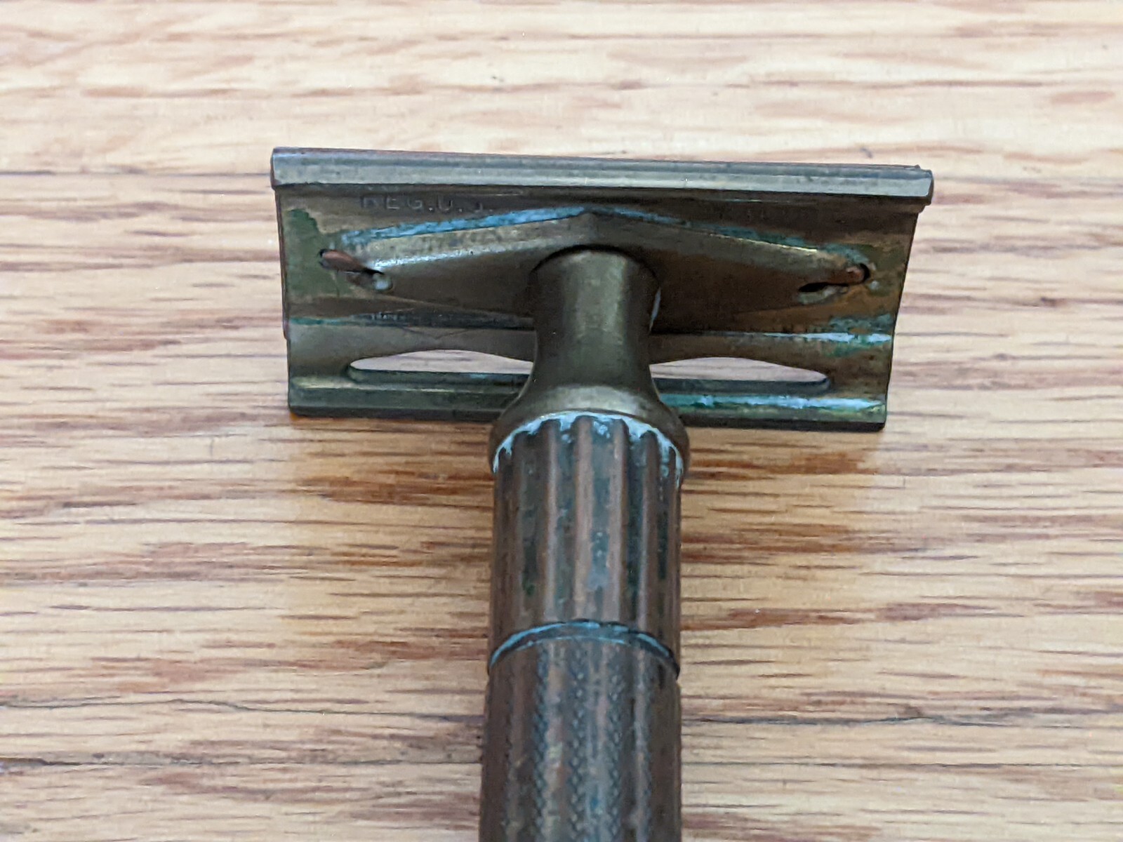 Vintage 1940's Pre-War Gillette Copper Safety Razor | eBay