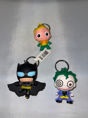 DC Comics Batman Joker Aquaman 2" Keychains | eBay