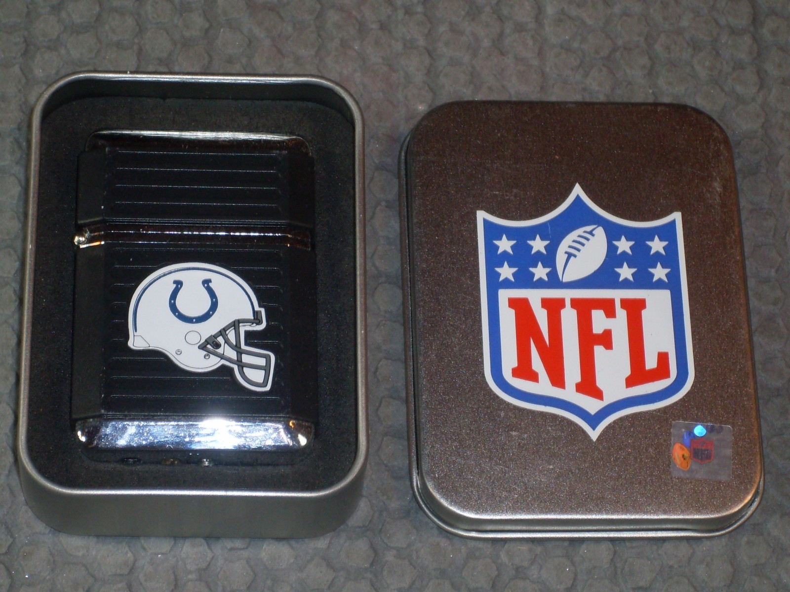 NFL Windproof Refillable Butane Lighter w/Gift Box By FSO -Select Team ...