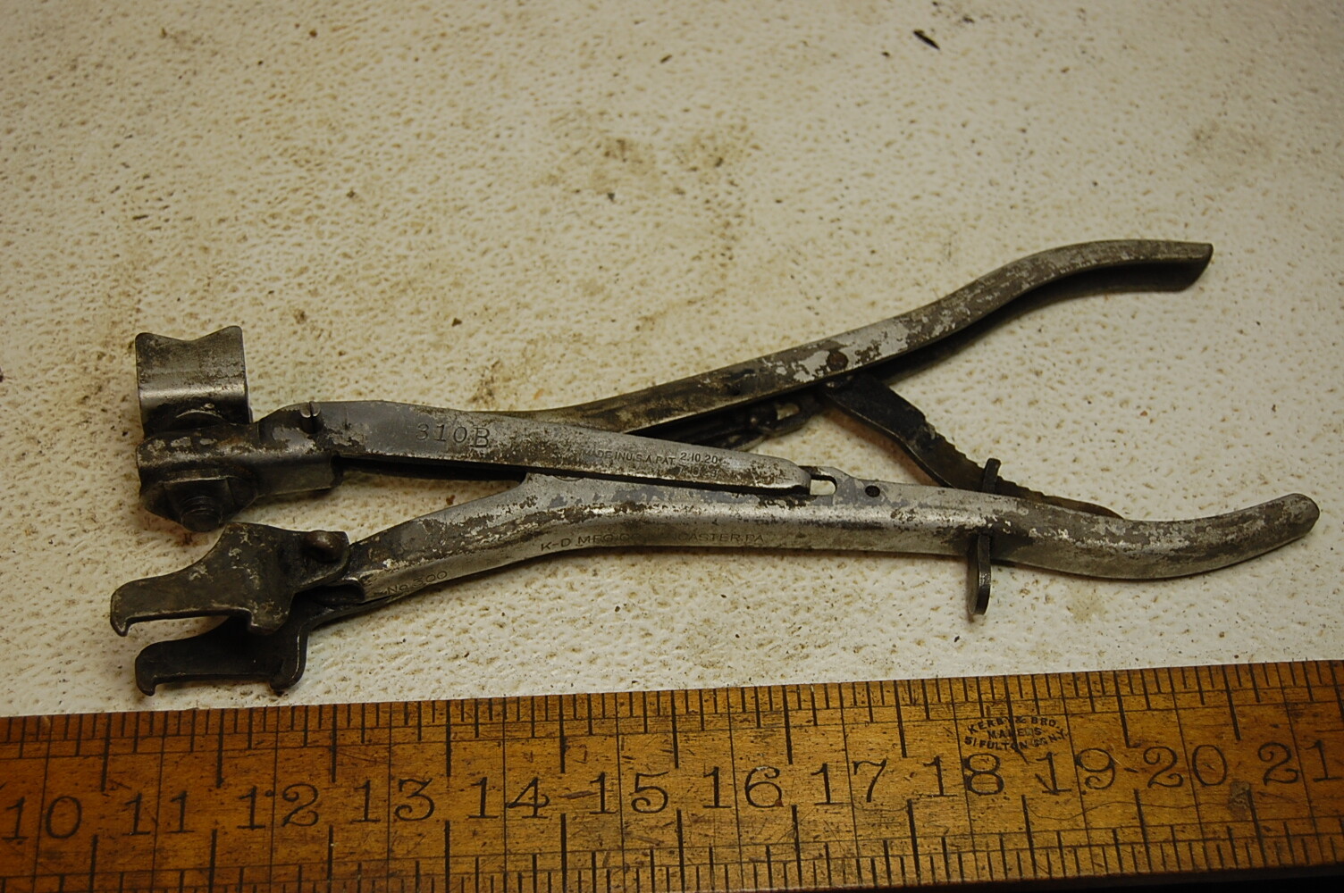 Vintage Flat Head Valve Spring Compressor Lifter Tool K D Kay Dee No ...