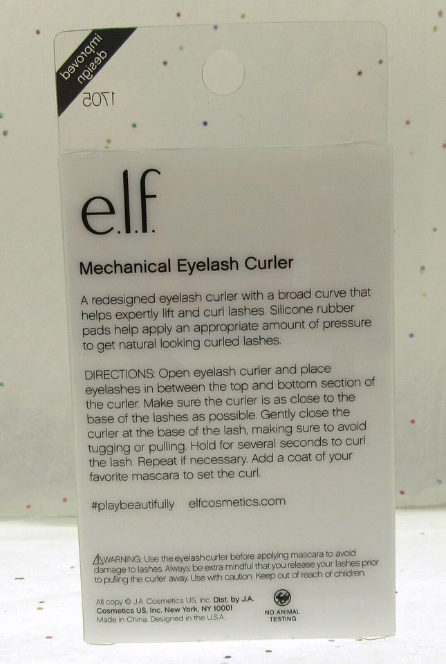 Elf ~ Eyelash Curler ~ Chrome Finish ~ Eye Lash Beauty Cosmedic Tool | eBay