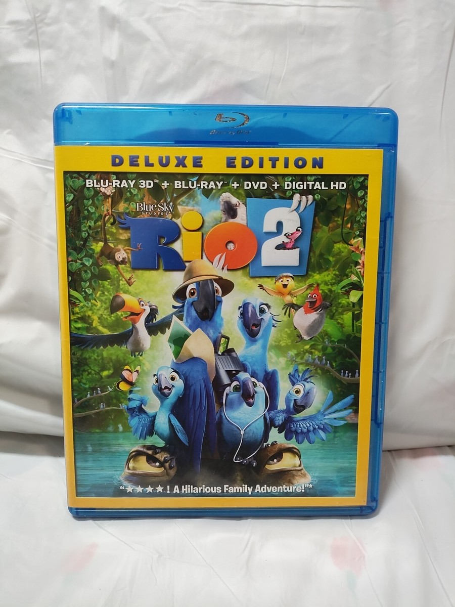 Rio 2 Blu Ray 3d RIO 2 3D Blu Ray 2014