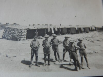 WW1 MINIATURE PHOTOGRAPH Senussi campaign SOLLUM Sallum OUTPOST | eBay