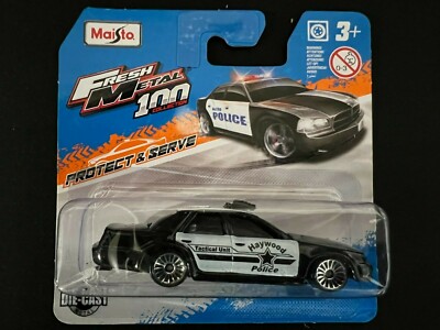 Maisto FRESH METAL 100 Collection Protect & Serve Haywood Police Car | eBay