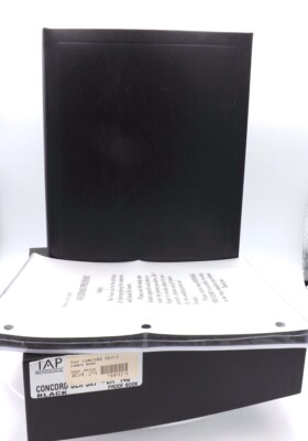 TAP Concord 5x7/2 Black Proof Book | eBay