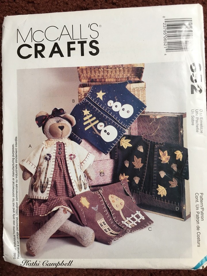 NEW/UNCUT! Lot of 9 McCall's Country Craft Sewing Patterns TONS OF ...