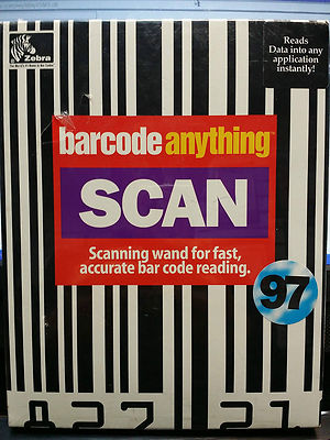 Zebra Barcodeanying Scan Scanning Wand For Fast Accurate Bar Code ...