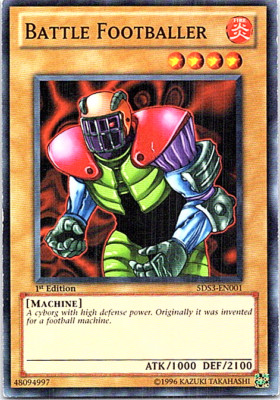 Battle Footballer 5DS3-EN001 Yu-Gi-Oh! Light Play 1st Edition | eBay