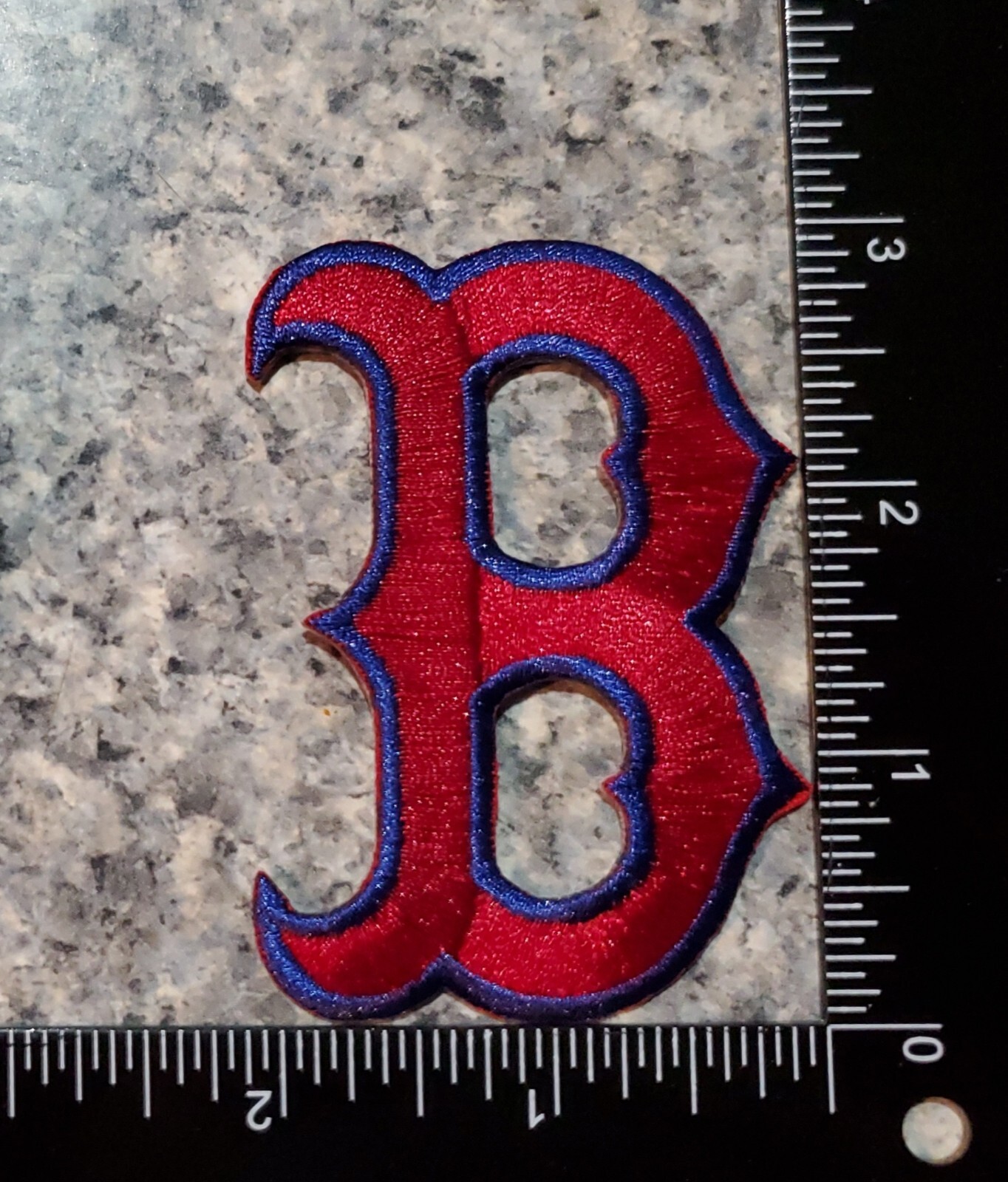 Boston Red Sox B Vintage Style Patch. Embroidered. Iron On. 3"x2" | eBay