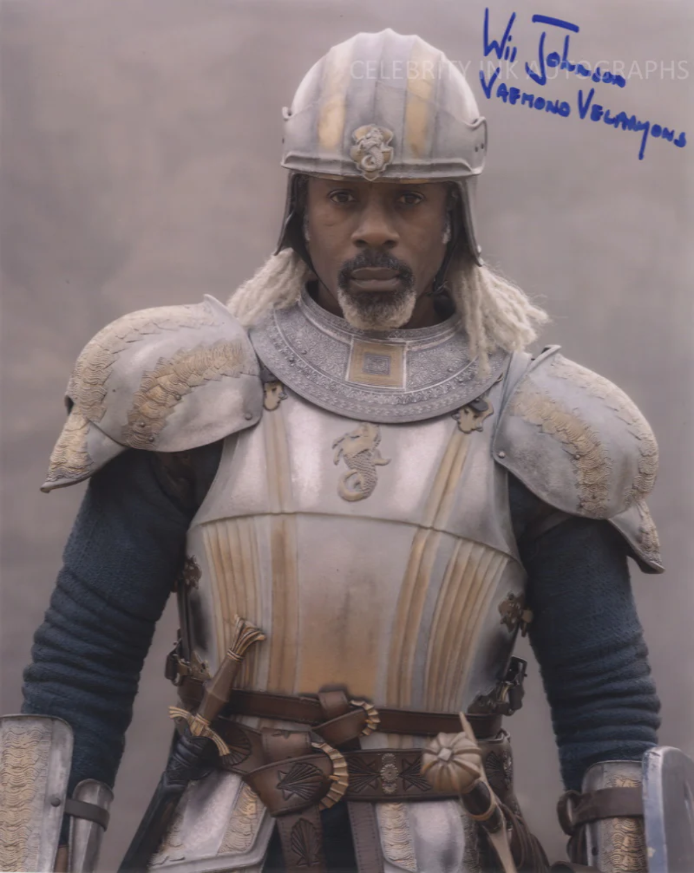 WIL JOHNSON as Vaemond Velaryon - House Of The Dragon GENUINE SIGNED ...