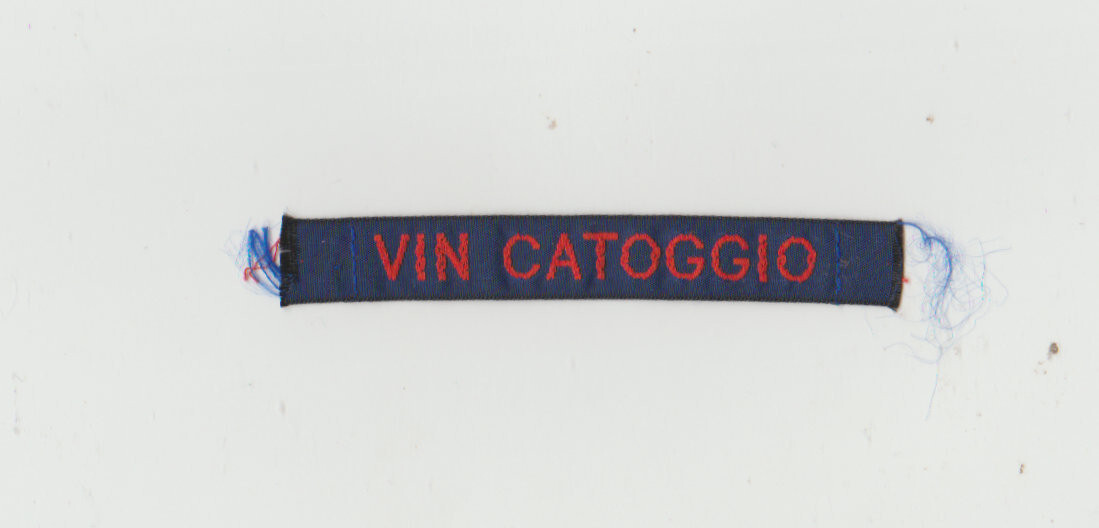 MELBOURNE FOOTBALL ClUB DUFFLE COAT PLAYER TAG NAME [ VIN CATOGGIO ...