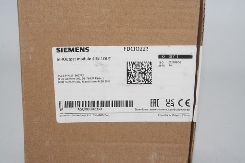 Siemens FDCIO222 Cerberus PRO 4-Way Input/Output Module (Switches Up To ...