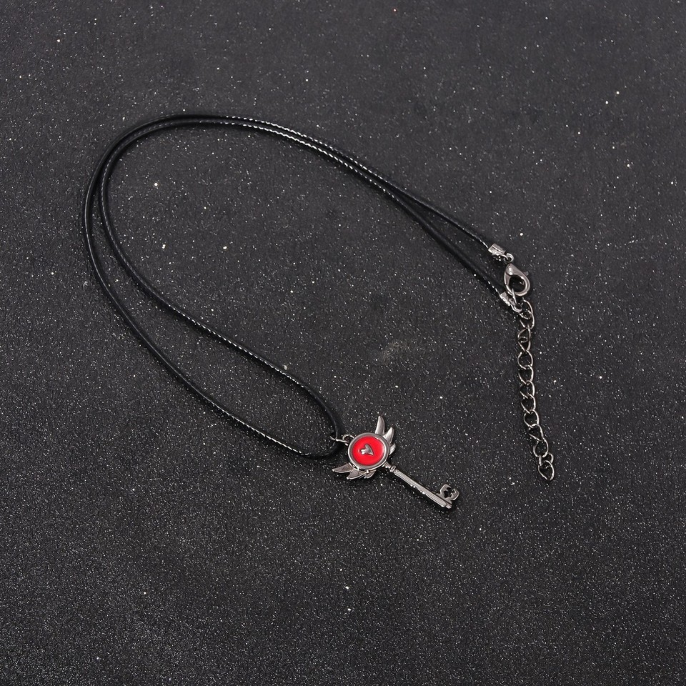 3.5cm Hazbin Hotel KeeKee Key Pendant Necklace Fans Jewellery Gift ...