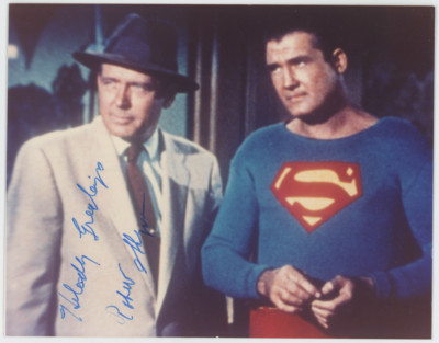 Robert Shayne Adventures Of Superman Autographed Signed Photo AMCo COA ...