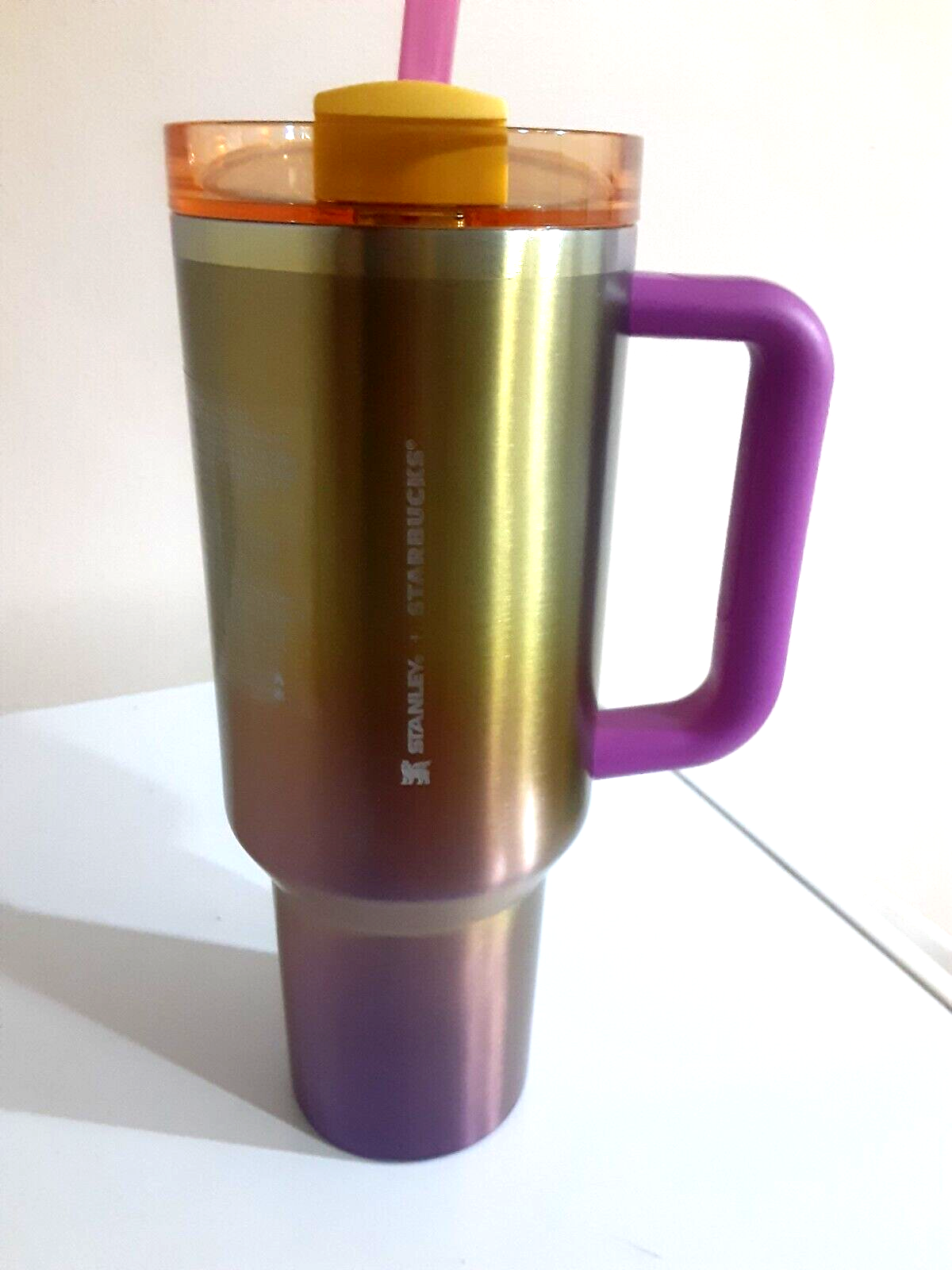 NEW STARBUCKS STANLEY SUMMER GRADIENT Tumbler 40 oz Quencher LIMITED ...