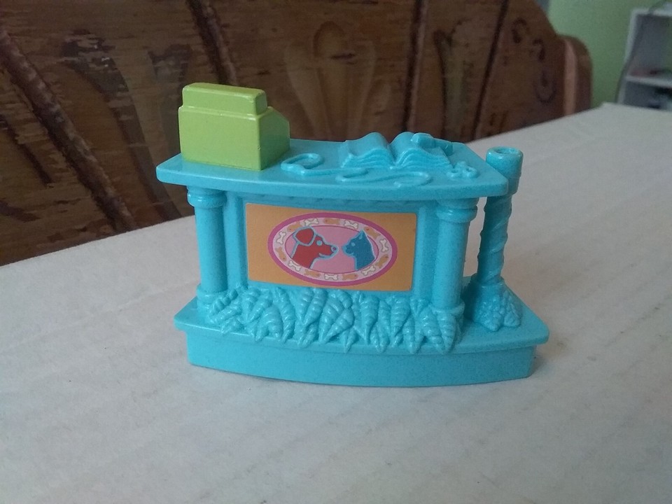 FISHER PRICE Sweet Streets Dollhouse PET SHOP COUNTER CHECK-OUT no ...