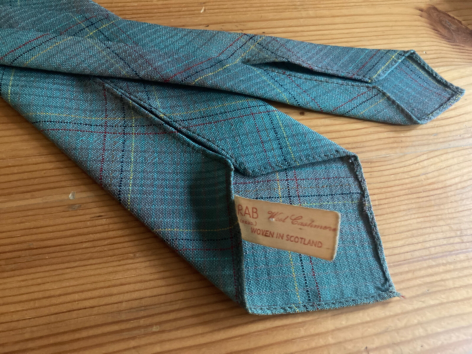 RAB Rare Vintage Tie - Made In Scotland - Gem