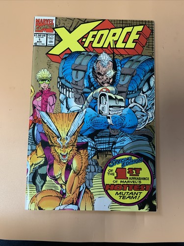 X-Force #1 2nd Print Marvel Comics Rob Liefeld, Cable & Domino | eBay