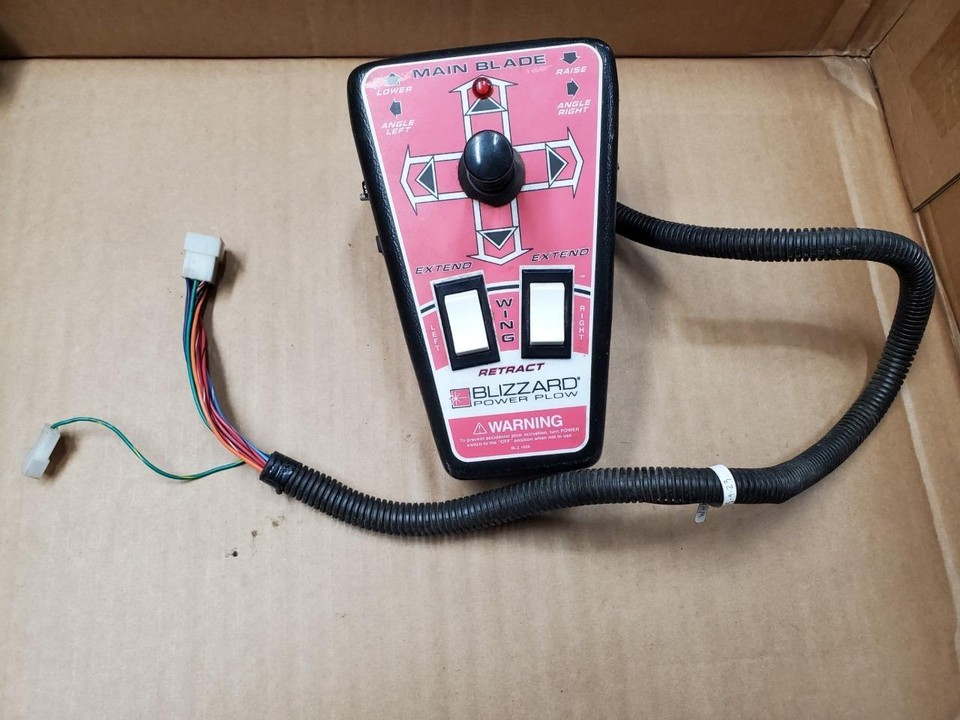 Blizzard Power Hitch 810 8611 8611LP Snow Plow Joystick Controller ...