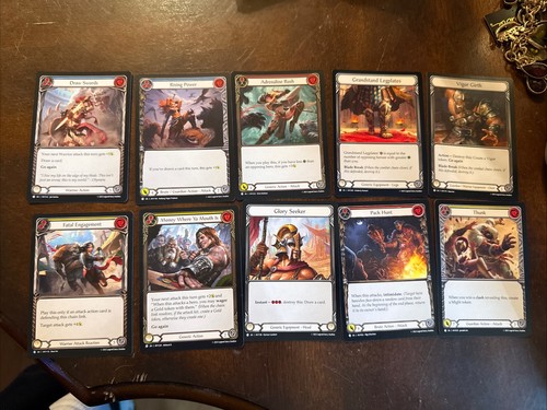 Lot of 10 Flesh and Blood TCG Trading card #4 | eBay