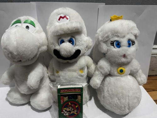 Super Mario World Color Me Yoshi Peach(Moldy Mario) ALPS Plush Nintendo ...