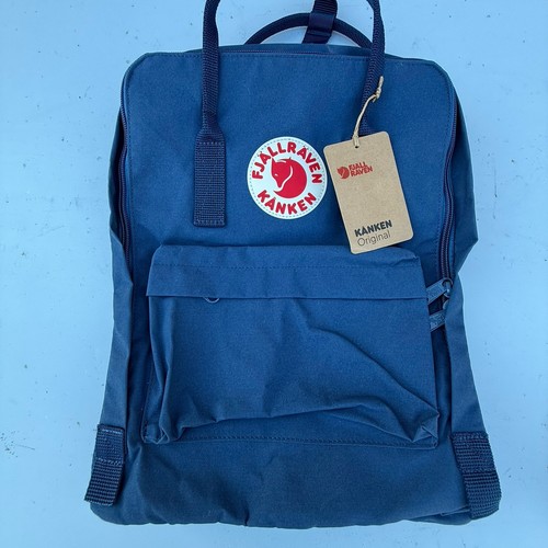 Fjallraven Classic Original Kanken Royal Blue Backpack New with Tags ...