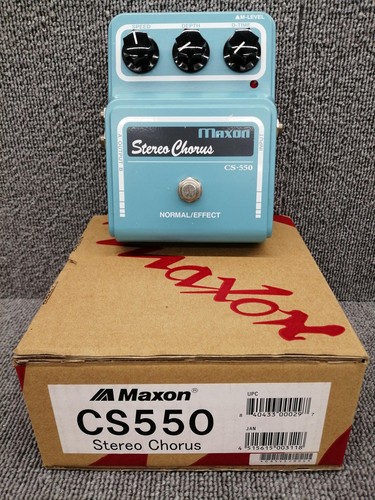 Maxon Cs-550 Chorus Pedal | eBay