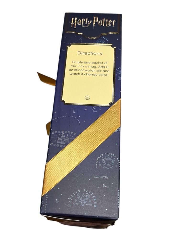 Harry Potter Color Changing Hot Chocolate Gift Set + Stir Wand — New in ...