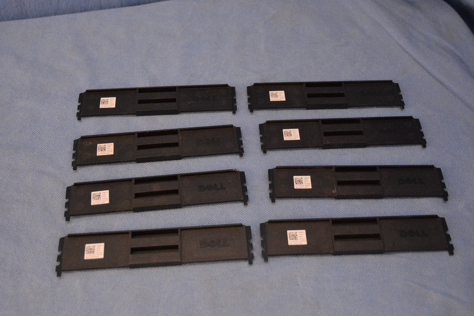 Lot of 8 Dell 0U701F RAM Memory Module Filler Blank DIMM Insert U701F ...