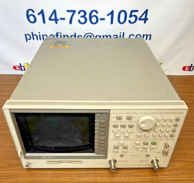 HP 8753D Network Analyzer 30KHz - 3GHz w/ OPT 075 | eBay