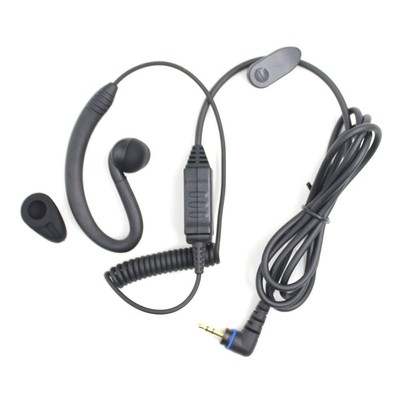 headset EHS16 G-shape ear hook earpiece for Hytera PD355/PD365 360 Two ...