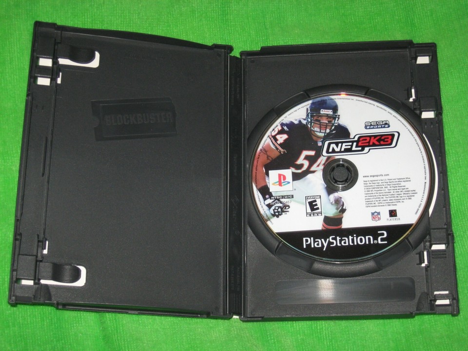 NFL 2K3 (Sony PlayStation 2, 2002) - NO manual 10086630237| eBay