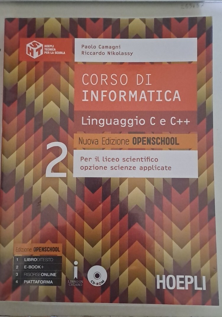 Corso di informatica linguaggio C e C++. Ediz. openschool. | eBay